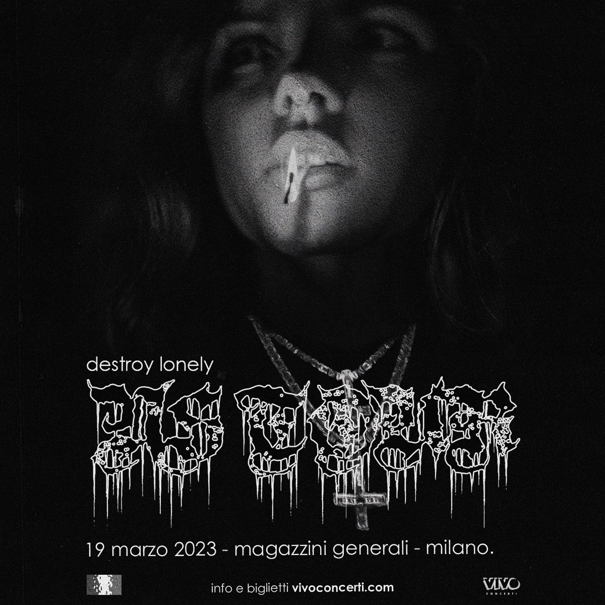 Destroy Lonely, il rapper americano dal vivo a Milano il 19 marzo