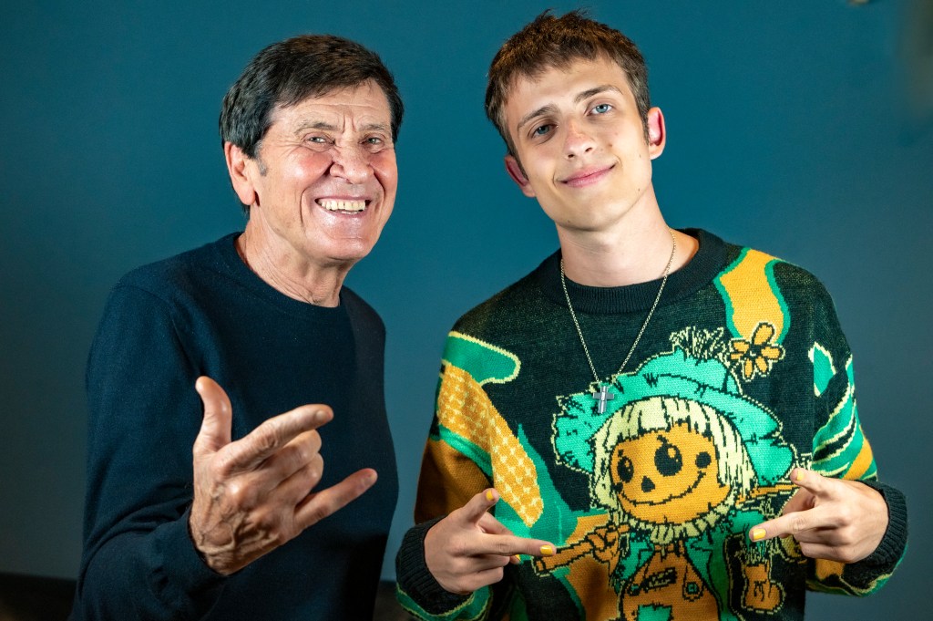 Gianni Morandi e Sangiovanni insieme in un nuovo video